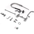Commercial Kitchen Sink Faucet Pull Down Sprayer Pre-Rinse 8"Center ...