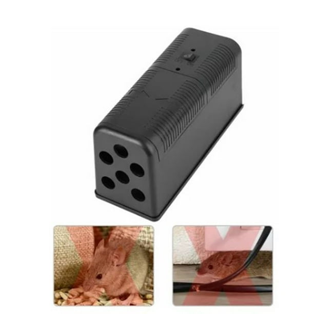 Trampa electrónica para ratones, atrapa ratas eléctrico, expulsor ...