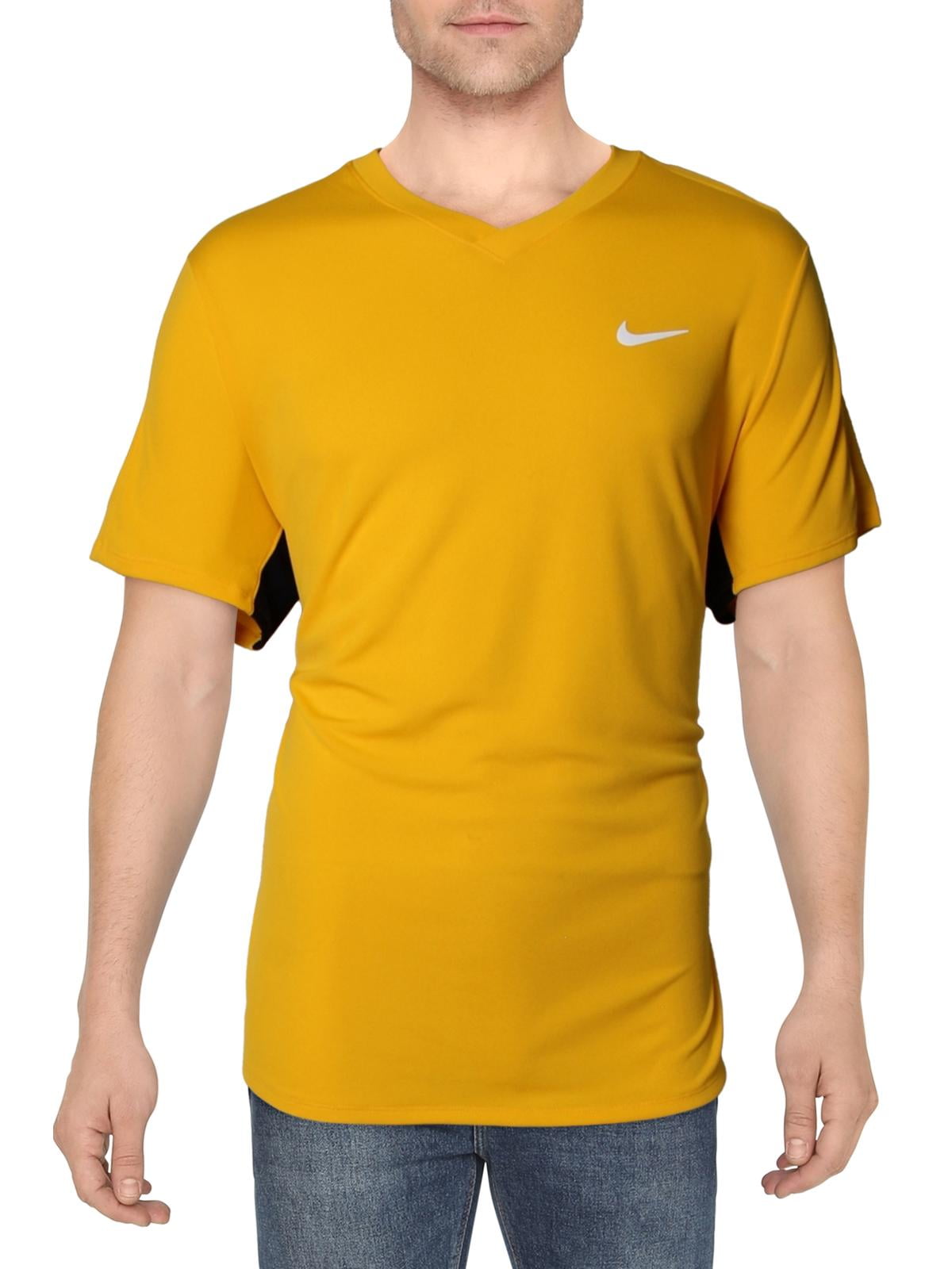 Nike Mens Performance V-Neck Shirts & Tops - Walmart.com