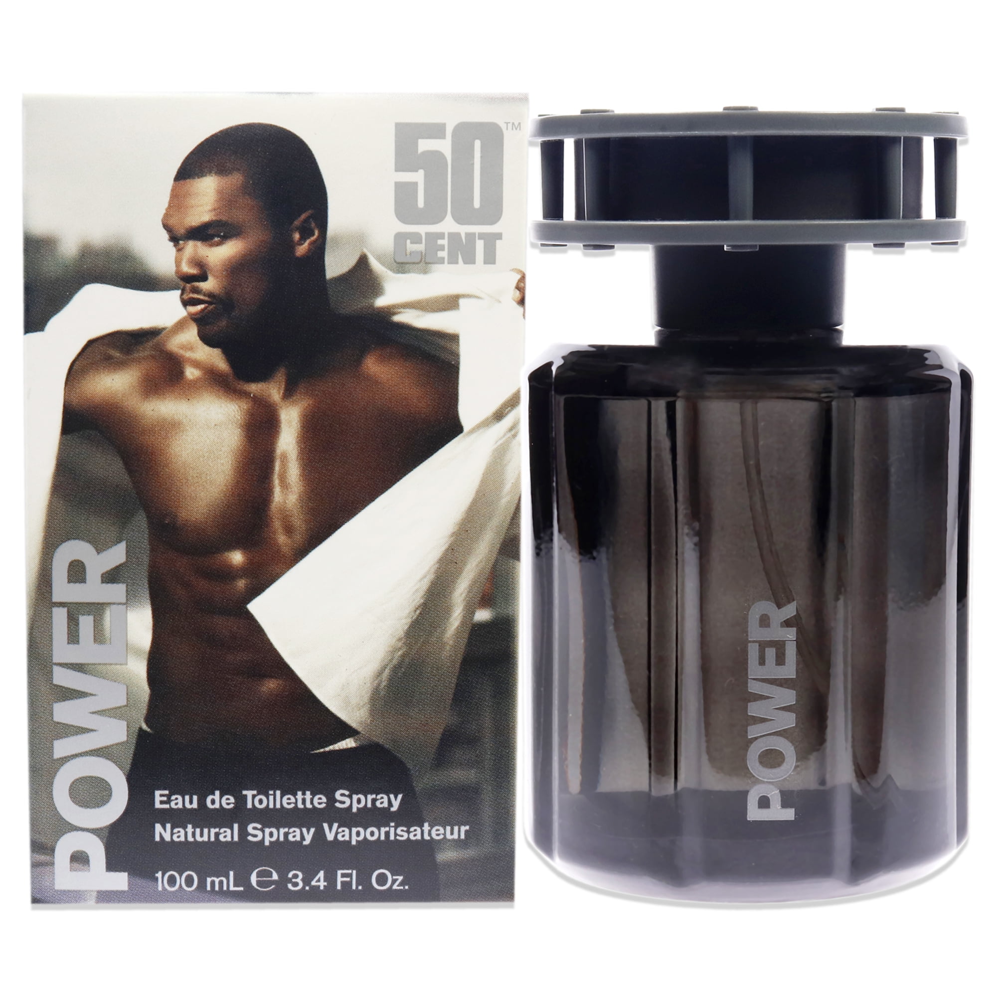 Fragancia Power 50 Cent para Hombres 3.4 oz EDT Spray Model | Bodega ...