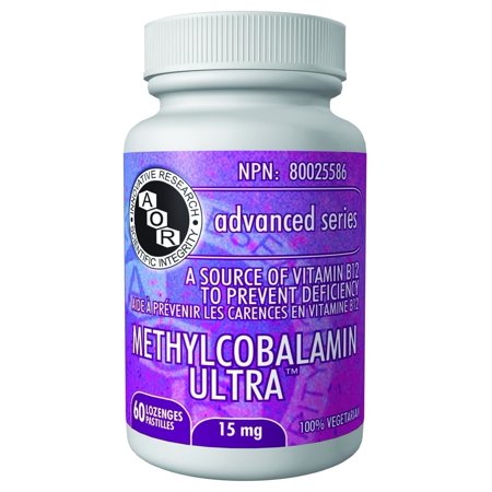 AOR Methyl B12 15mg 60's | Walmart Canada