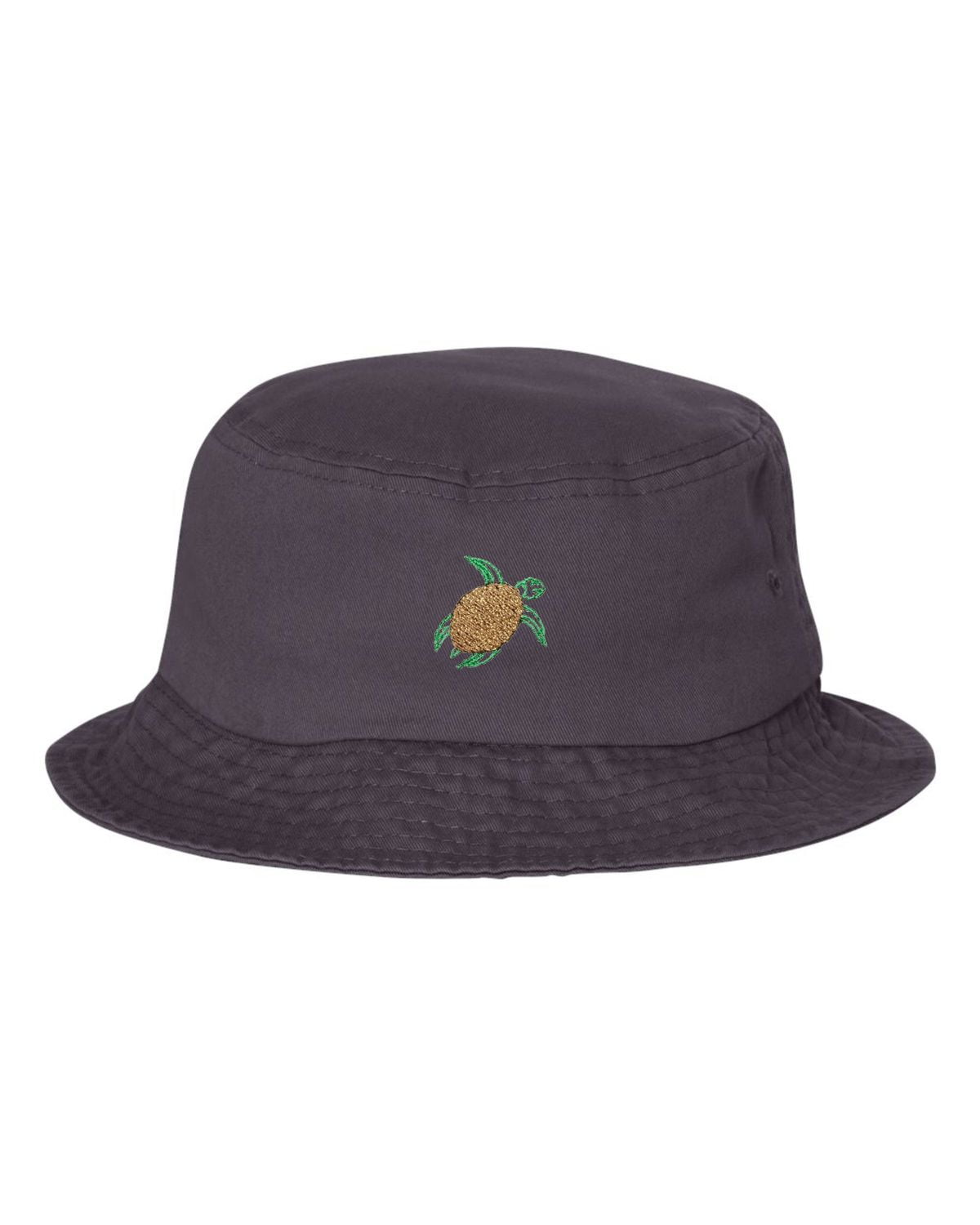 Adult Sea Turtle Embroidered Bucket Cap Dad Hat - Walmart.com