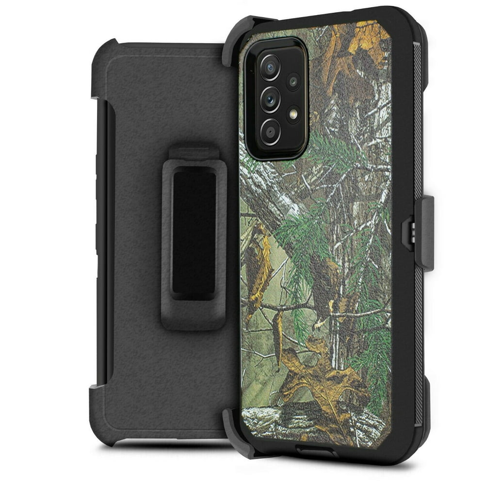 for Samsung Galaxy A52 5G Phone Case Dual Layer Full-Body Rugged Clear ...