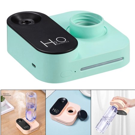 USB Mineral Water Bottle Humidifier Camera Shape Mister Oil Diffuser ...