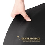 OmySalon Salon Mat for Hair Stylist Anti Fatigue, Thick Barber Chair ...