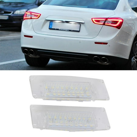 2x Lampe d'Étiquette de Plaque d'Immatriculation Led pour Iii M157 2014 ...