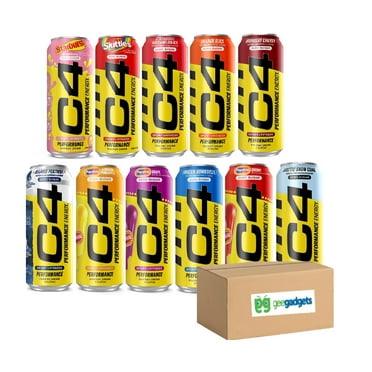 C4 Preworkout, Sport Recovery, Energy Drink, Starburst Cherry Flavor ...