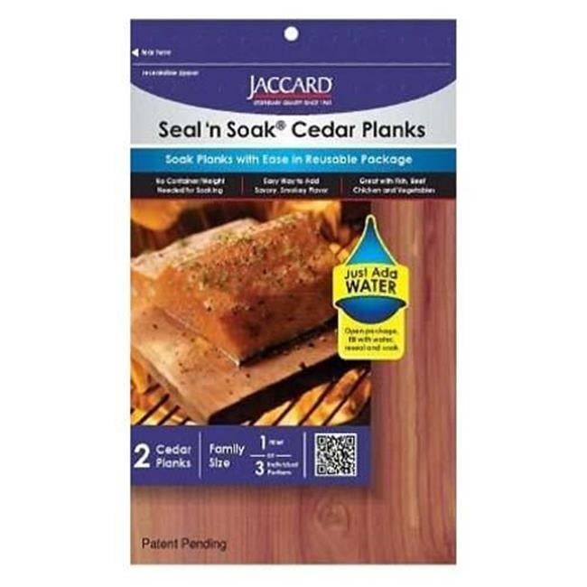 Click here for Jaccard Seal N Ft. Soak Cedar Planks Large - Per 2 prices