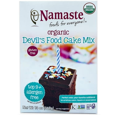 Namaste Foods Gluten Free Chocolate Cake Mix, 26 oz Box - Walmart.com