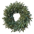 Artificial Olive Leaf Heart Wreath with Silk Material for Front Door ...
