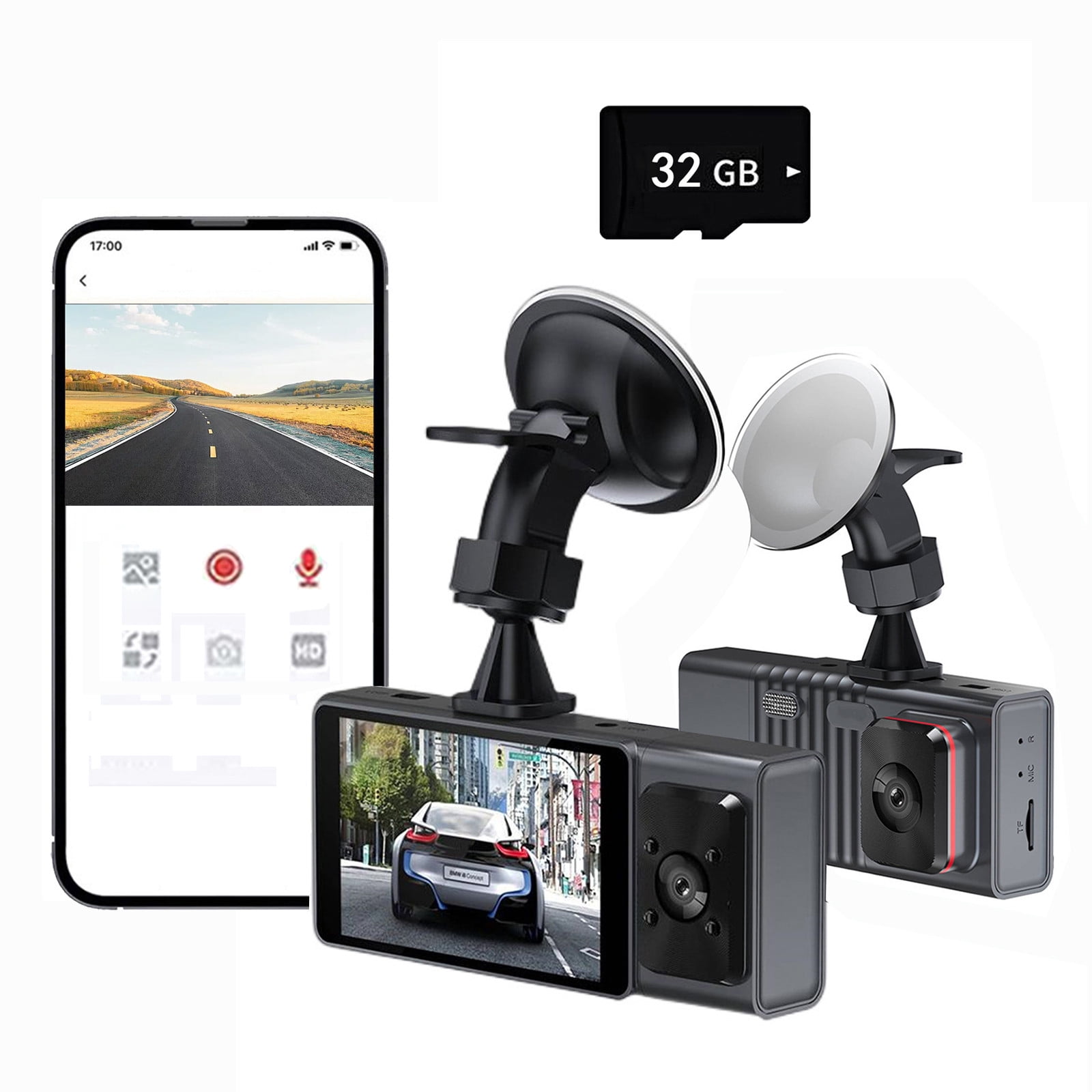 Click here for Blaxill Wifi Dash Cam 1080p Fhd Dual Lens Car Driv... prices