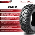 WANDA ATV/UTV Tires 23x8-11, Set of 2, 4PR, Heavy Duty, Superior ...