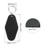 Unique Bargains Vintage Motel Keychain Blank Customizable Hotel Key ...