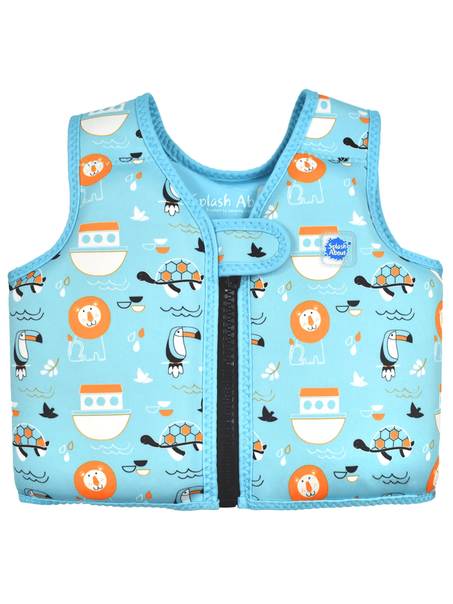 Splash About Boy's Go Splash Swim Vest, Noah's Ark 2-4 Years - Walmart.com