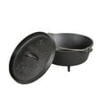 Stansport 2 QT Pre-Seasoned Cast Iron Dutch Oven with Legs - Walmart.com