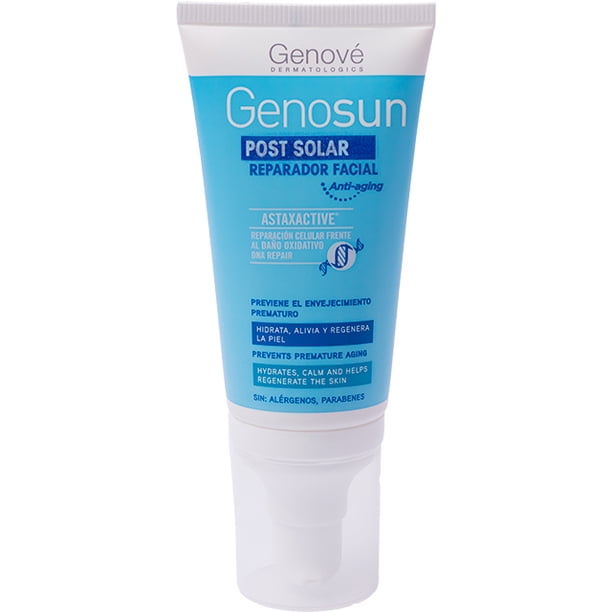 Reparador Dérmico Facial Genove Genosun 50 ml Post Solar | Bodega ...