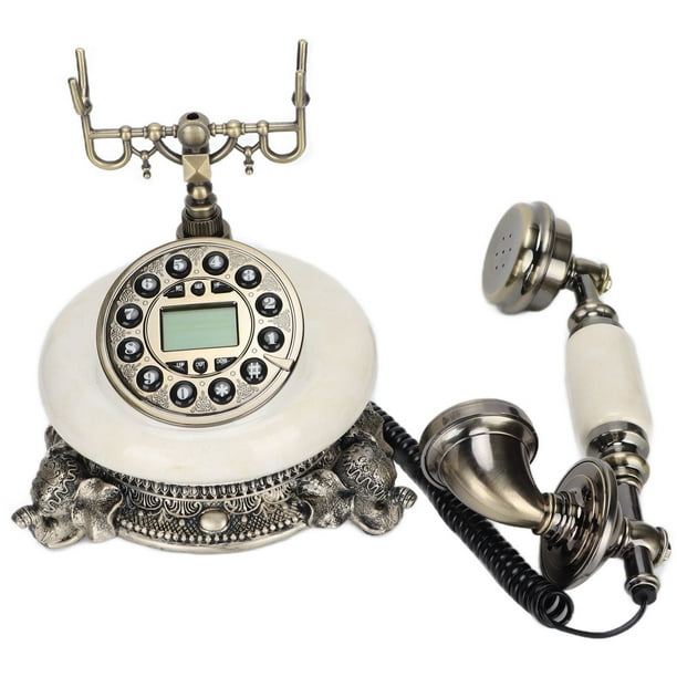Old Fashioned Landline, Classic Vintage Telephone One Key With FSK DTMF ...
