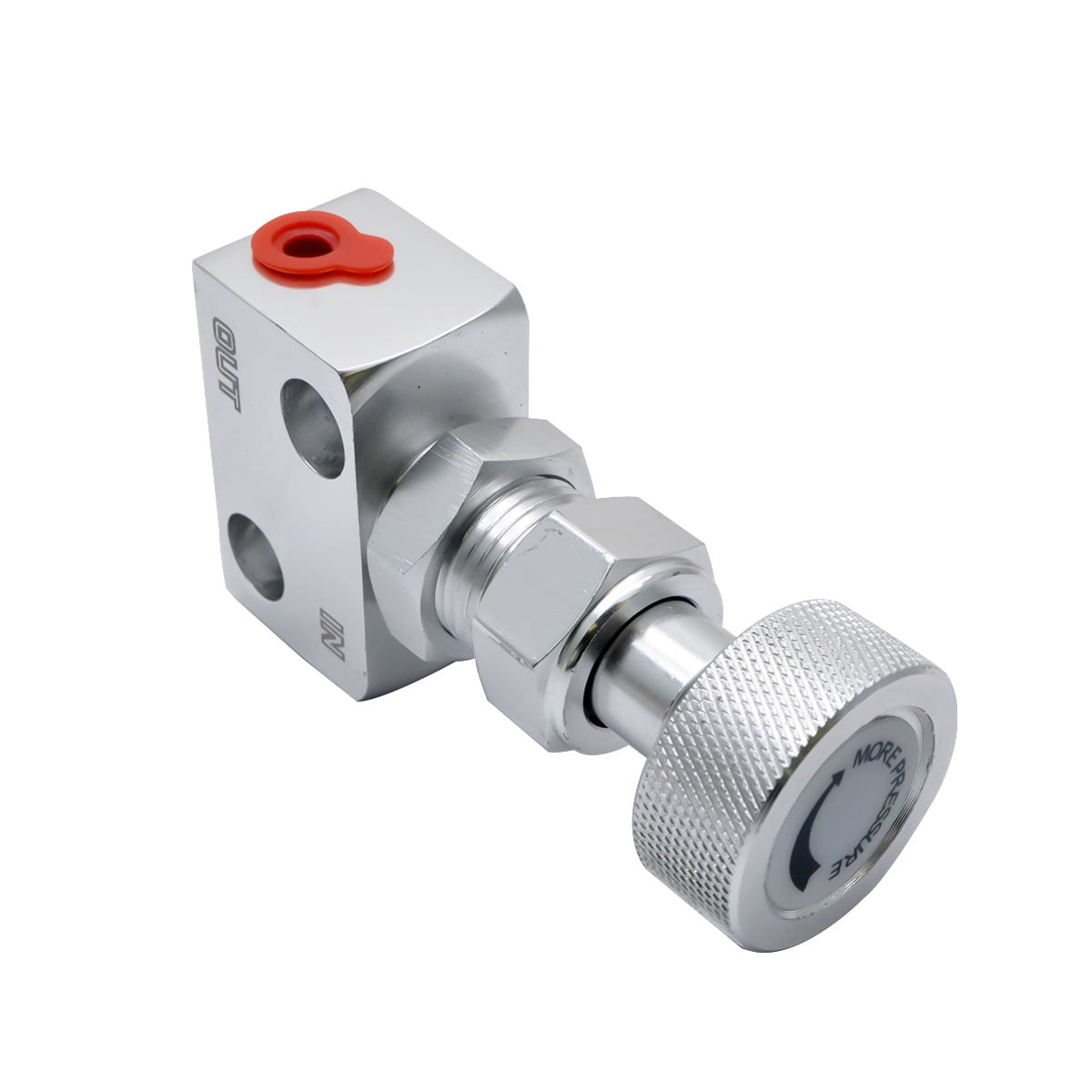 Silver Universal Motorsport Brake Shut Off Valve Pressure Regulator Car ...
