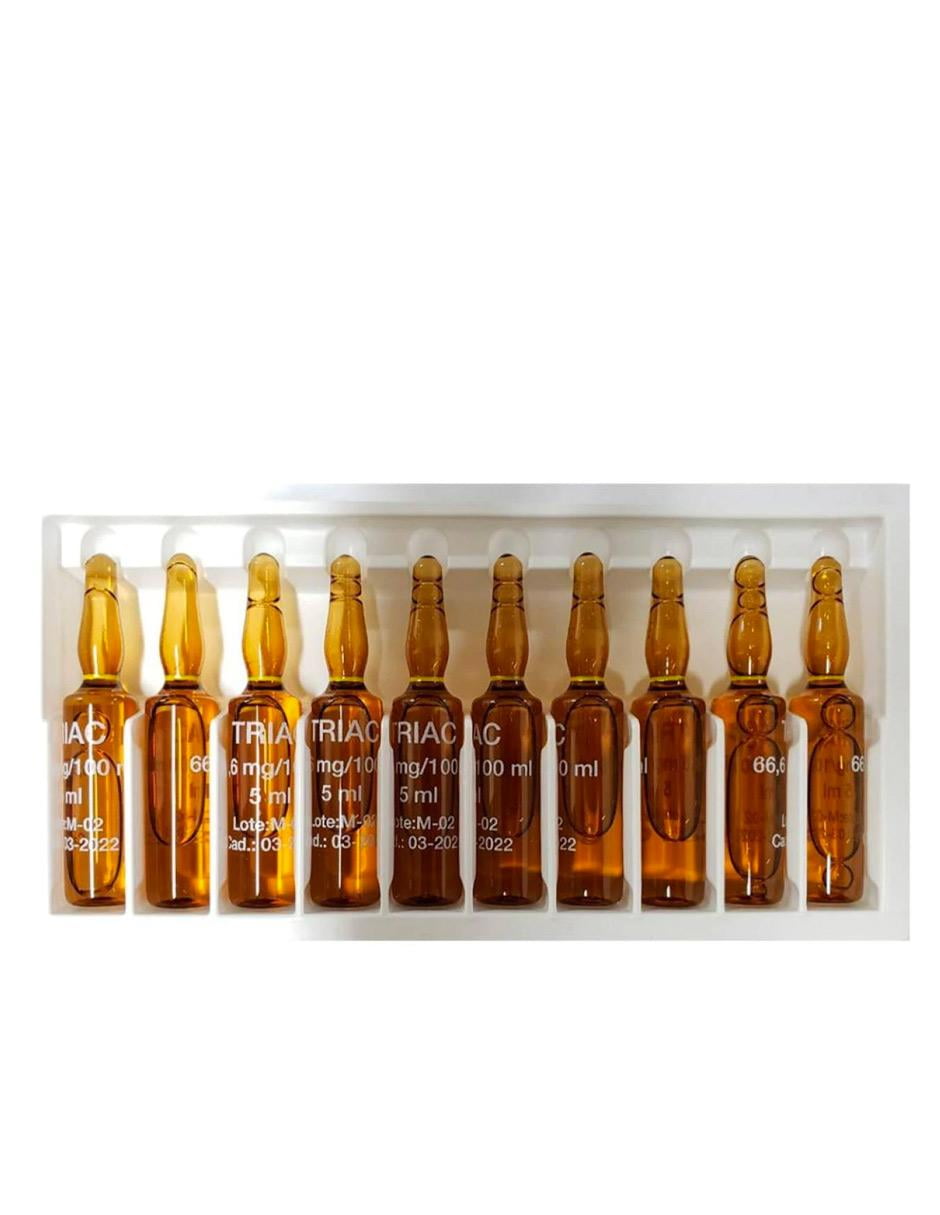 Mesoterapia Mesoestetic Triac 66.6mg 10 Ampolletas de 5ml C/U | Bodega ...