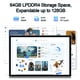 VEAT00L T10 Android 13 Tablet 2024, 6GB(4+2) RAM, 64GB ROM, 128GB ...