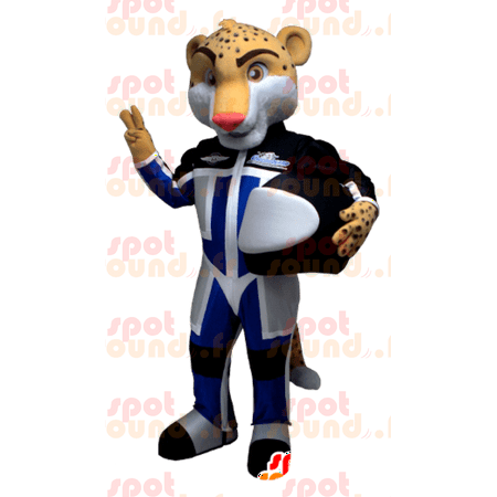 SPOTSOUND mascot of tiger, leopard in pilot outfit | Walmart Canada