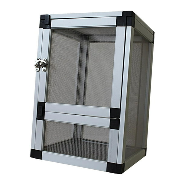Air Screen Cages Ventilation Feeding Breeding Box Reptile Cage Reptiles ...