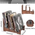 Records Holder,3-Tier Vinyl Record Storage,60LP's Vinyl Record Holder ...