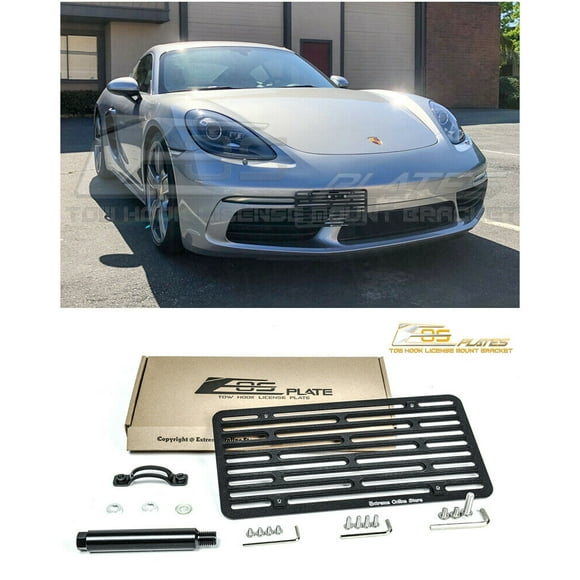 Porsche Macan Front License Plate Mount