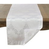 Saro Lifestyle Damask Table Runner - Walmart.com