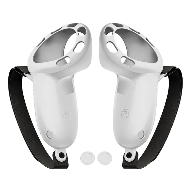 Controladores Silicona Grip Cover 2 Rocker para Meta Quest 3 (blanco ...