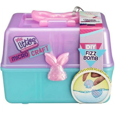 Real Littles DIY Art & Craft, Glitter Globe Light Maker, Mini Craft Box ...
