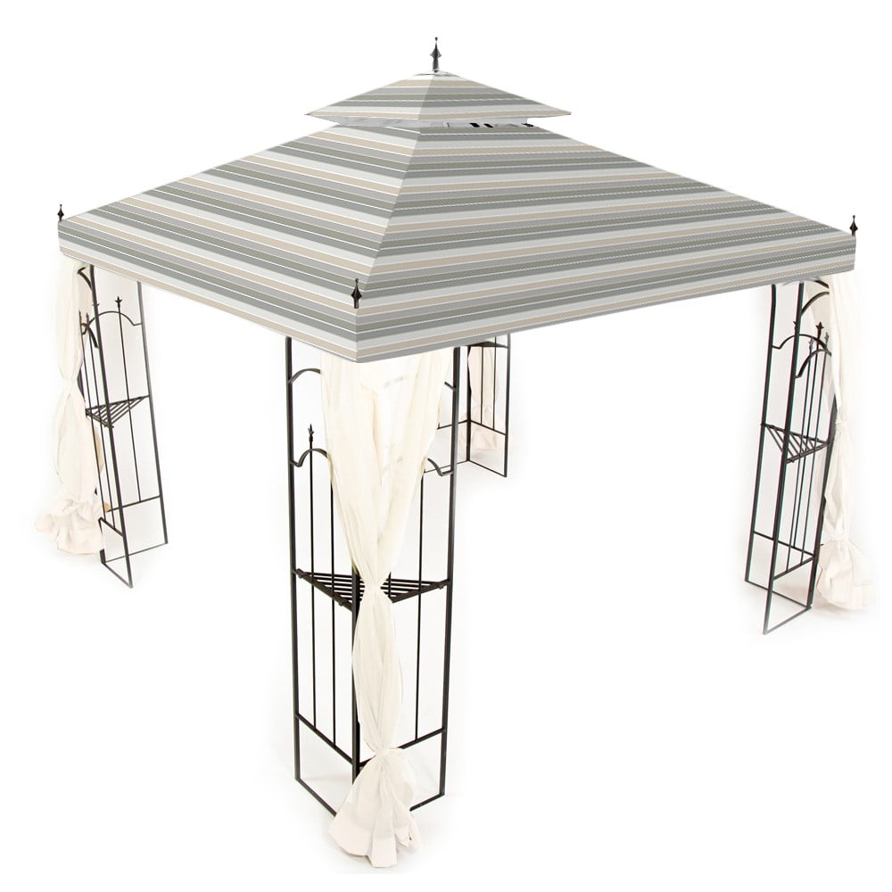 Garden Winds Replacement Canopy Top Cover for the Arrow Gazebo ...