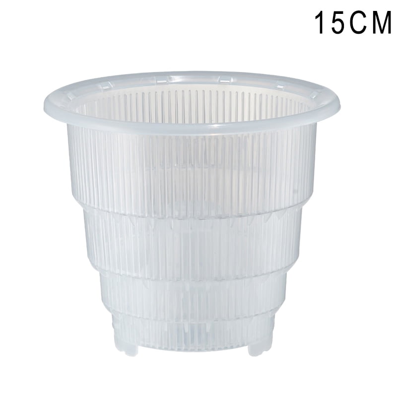 Plastic Mesh Pot Orchid Flower Planter Container Home Gardening Decor ...