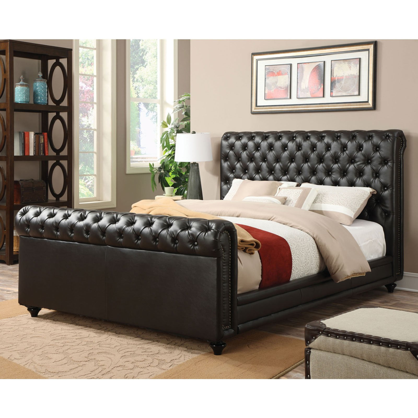 Acme Furniture Norris Sleigh Bed - Walmart.com