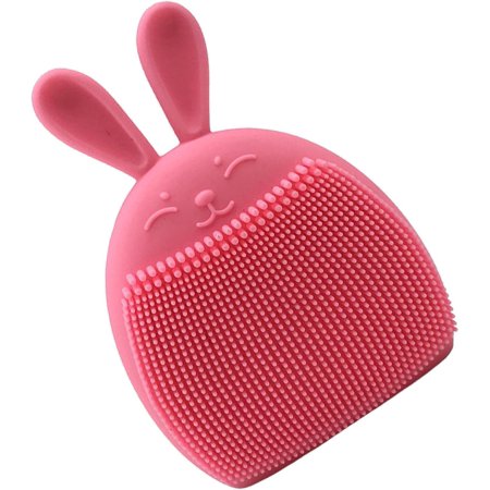 Soft Silicone Face Scrubber - Facial Cleansing Brush for Face Cleansing ...