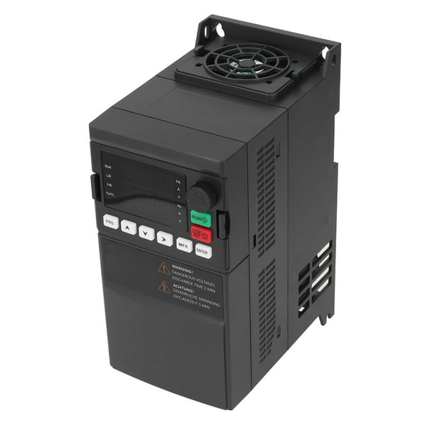 Convertidor vectorial control preciso Enfriamiento VFD Inversor Mini monofásico a trifásico ...