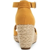 Style & Co. Womens Seleeney Faux Suede Open Toe Wedge Sandals - Walmart.com