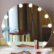 Emlimny Hollywood LED Vanity Mirror Light Bulbs, Stick-on Dimmable ...