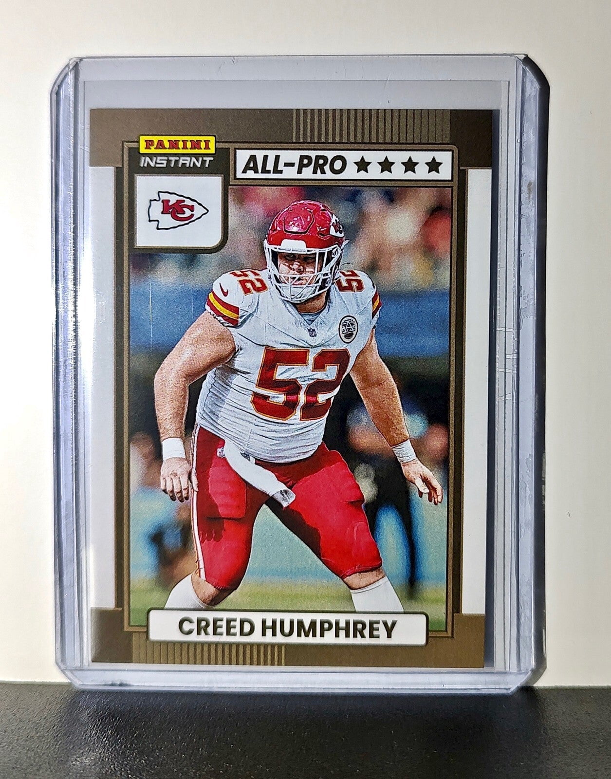 Creed Humphrey 2024 All-Pro Panini NFL #10 Football Card Chiefs 1 of ...