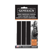General Pencil Compressed Charcoal Set, 6B, Soft, 2/Pkg. - Walmart.com