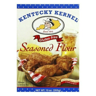 Kentucky Kernel Gluten Free Seasoned Flour, 10 oz, (Pack of 6 ...