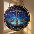 Dual Shape Abstract Stained Glass Suncatcher – Decorative Art - Walmart.com