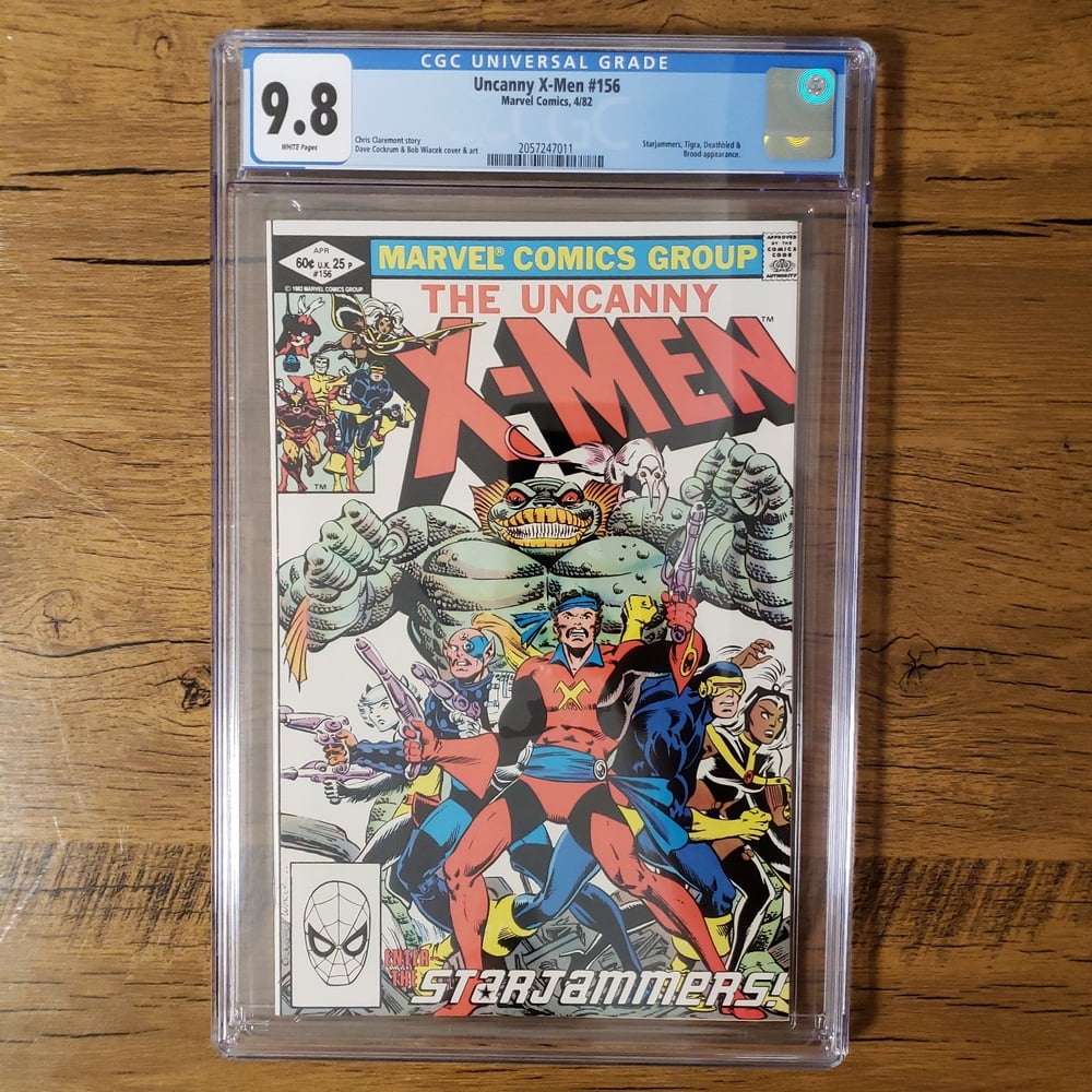 Uncanny X-Men #156 - CGC 9.8 Comic Book - Walmart.com