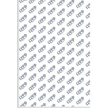Zeta Phi Beta Gift Tissue Paper, Ten (10) XL Sheets (Tissue Paper Only ...