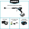 HART 600PSI at 0.7GPM 20V Brushless Power Cleaner - Walmart.com