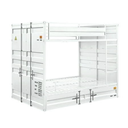 Acme Cargo Container Style Full over Full Bunk Bed, Multiple Colors ...