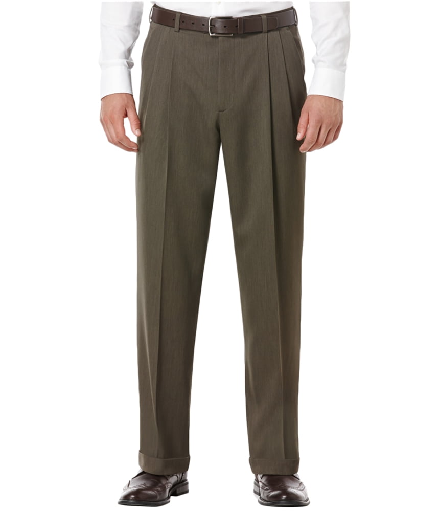 Perry Ellis Mens Non-Iron Dress Slacks - Walmart.com