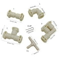 Sinyiin Universal Coffee Machine Water Pipe Connector Adapter for Fully ...