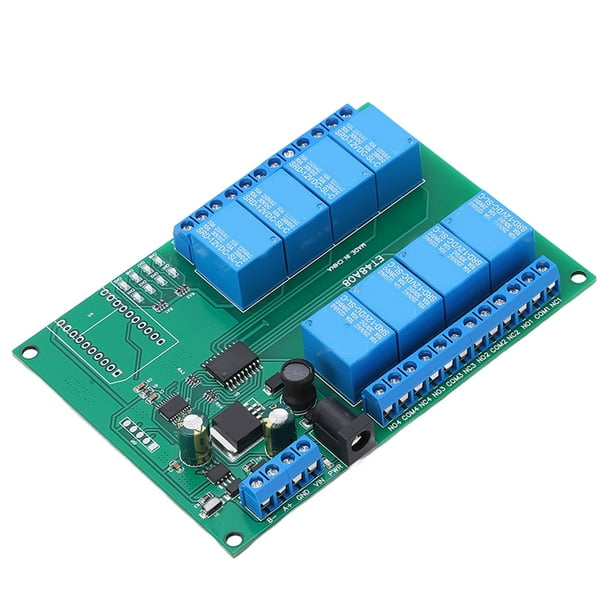 DC12V 8 Channel Relay Module Multifunctional Low Circuit Protection ...