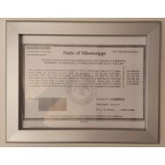 Business License Certificate Frame NV 8.5x11 ( Heavy Duty ) - Walmart.com